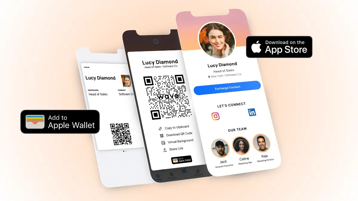 How To Create a Digital Business Card for Apple Wallet – Wave Connect